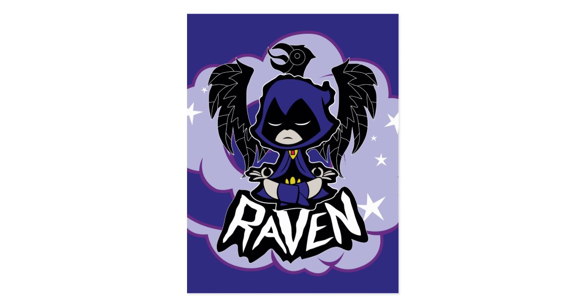 Teen Titans Go! | Raven Attack Postcard | Zazzle.com