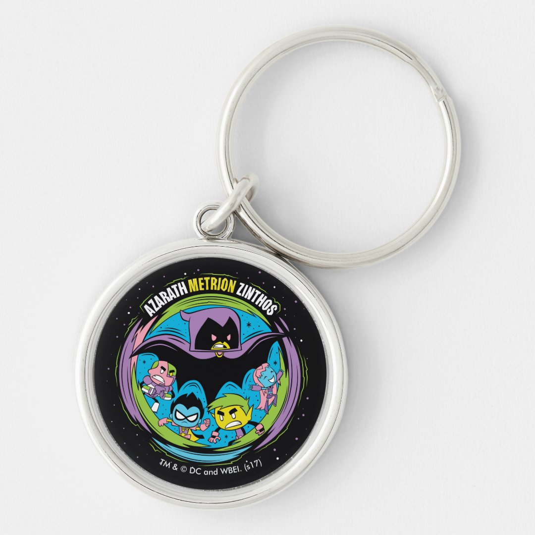 Teen Titans Go! | Raven "Azarath Metrion Zinthos" Keychain | Zazzle