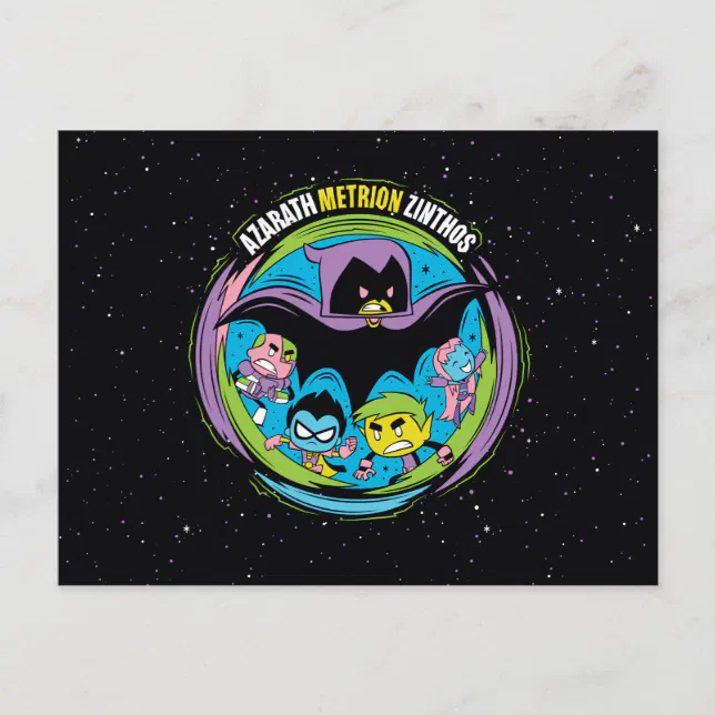 Teen Titans Go! | Raven "Azarath Metrion Zinthos" Postcard | Zazzle