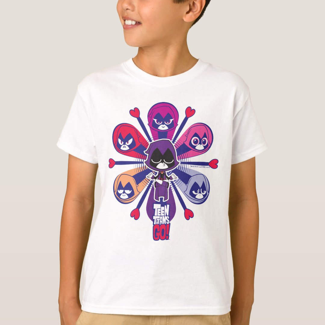 Teen Titans Go! | Raven's Emoticlones T-Shirt | Zazzle