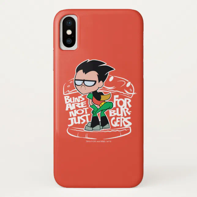 Teen Titans Go! | Robin Booty Scooty Buns Case-Mate iPhone Case | Zazzle