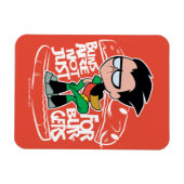 Teen Titans Go! | Robin Booty Scooty Buns Magnet | Zazzle