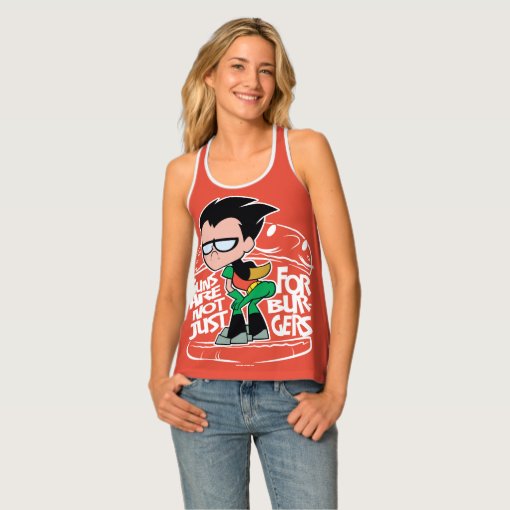Teen Titans Go! | Robin Booty Scooty Buns Tank Top | Zazzle