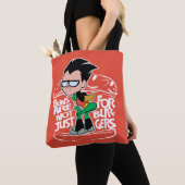 Teen Titans Go! | Robin Booty Scooty Buns Tote Bag | Zazzle