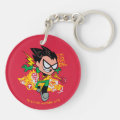 Teen Titans Go! | Robin's Arsenal Graphic Keychain | Zazzle