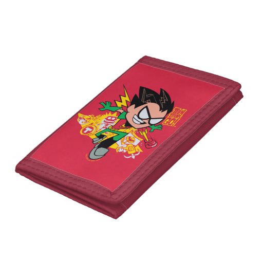 Teen Titans Go! | Robin's Arsenal Graphic Trifold Wallet | Zazzle