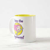 Teen Titans Go! | Starfire "I Have The Happiness" Two-Tone Coffee Mug ...