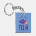 Teen Titans Go! | Starfire & Raven "Have The Fun" Keychain | Zazzle