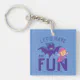 Teen Titans Go! | Starfire & Raven "Have The Fun" Keychain | Zazzle