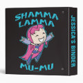 Teen Titans Go! | Starfire "Shamma Lamma Mu-Mu" Binder | Zazzle
