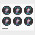 Teen Titans Go! | Starfire "Shamma Lamma Mu-Mu" Classic Round Sticker ...