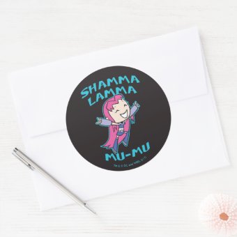 Teen Titans Go! | Starfire "Shamma Lamma Mu-Mu" Classic Round Sticker ...