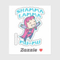 Teen Titans Go! | Starfire "Shamma Lamma Mu-Mu" Sticker | Zazzle