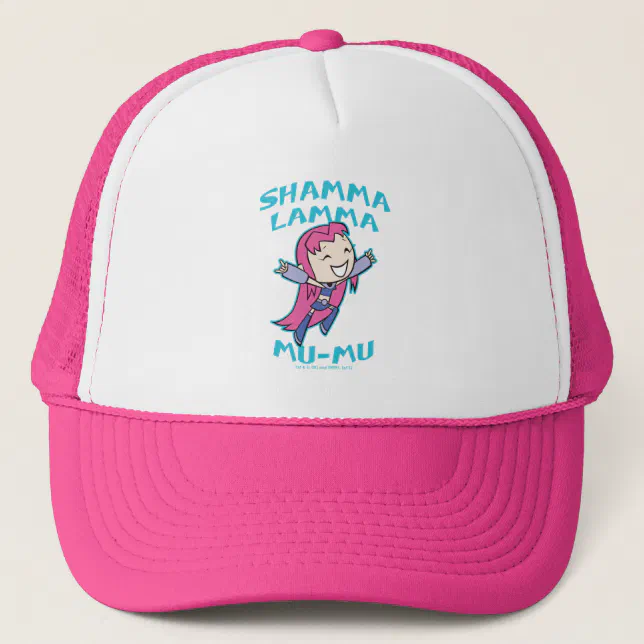 Teen Titans Go! | Starfire "Shamma Lamma Mu-Mu" Trucker Hat | Zazzle