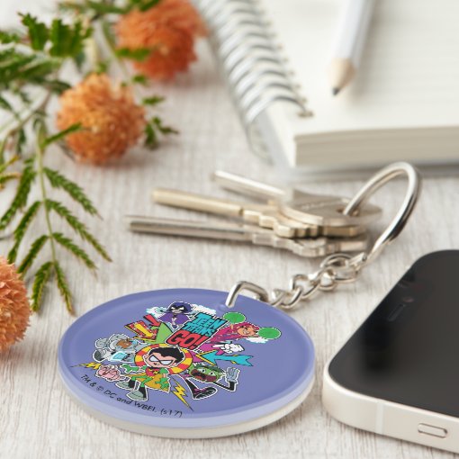Teen Titans Go! | Team Arrow Graphic Keychain | Zazzle