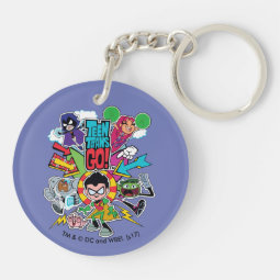 Teen Titans Go! | Team Arrow Graphic Keychain | Zazzle