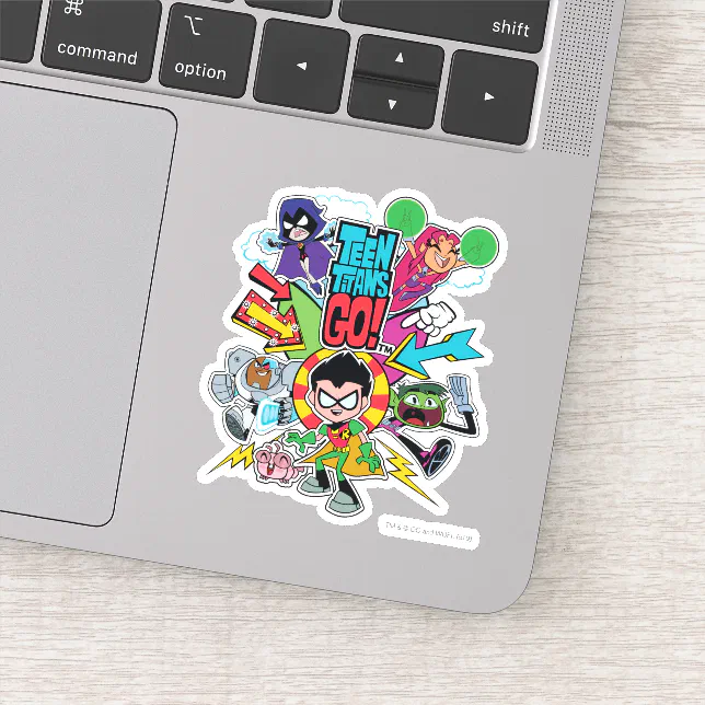 Teen Titans Go! | Team Arrow Graphic Sticker | Zazzle