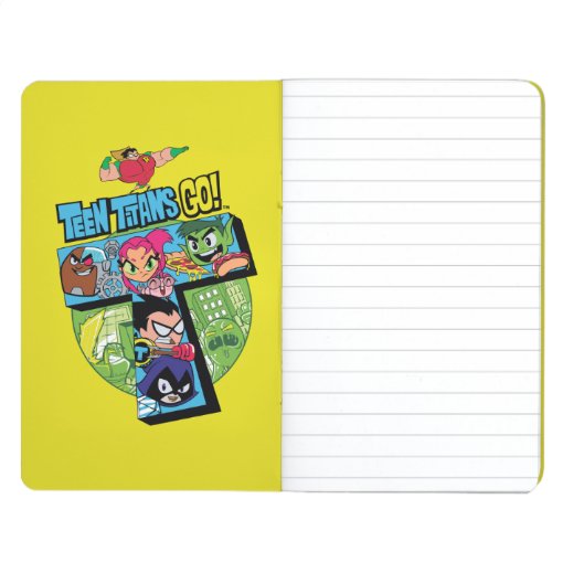 Teen Titans Go! | Titans Tower Collage Journal | Zazzle