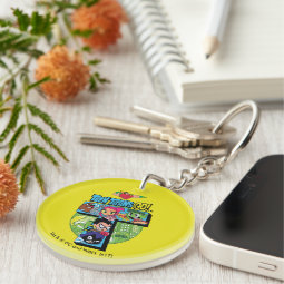 Teen Titans Go! | Titans Tower Collage Keychain | Zazzle