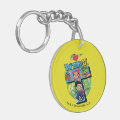 Teen Titans Go! | Titans Tower Collage Keychain | Zazzle