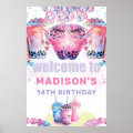 Teenage Boba Bubble Tea Birthday Welcome Sign | Zazzle