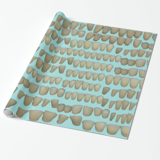 Teeth rotten teeth Dentist Dentistry Orthodontist Wrapping Paper ...