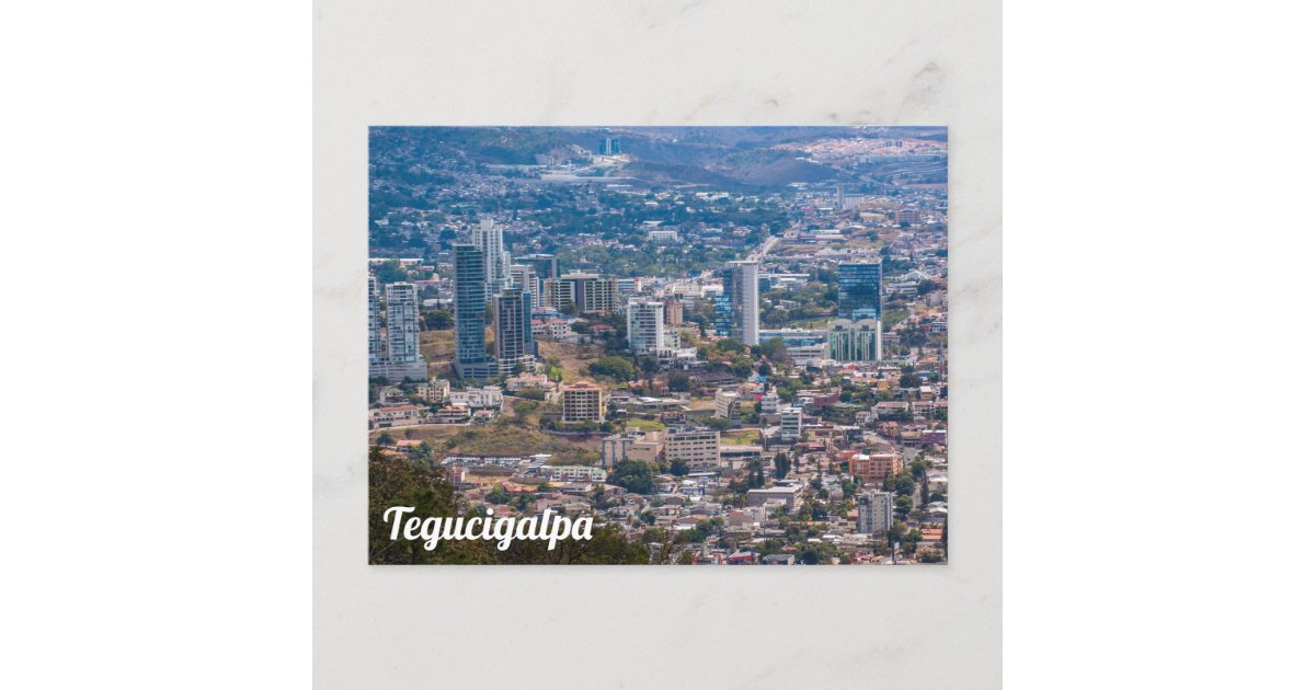 Tegucigalpa, Honduras City Postcard | Zazzle
