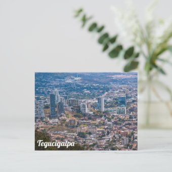 Tegucigalpa, Honduras City Postcard | Zazzle