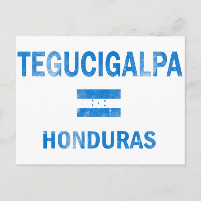 Tegucigalpa Honduras Designs Postcard | Zazzle