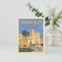 Tegucigalpa, Honduras Postcard | Zazzle