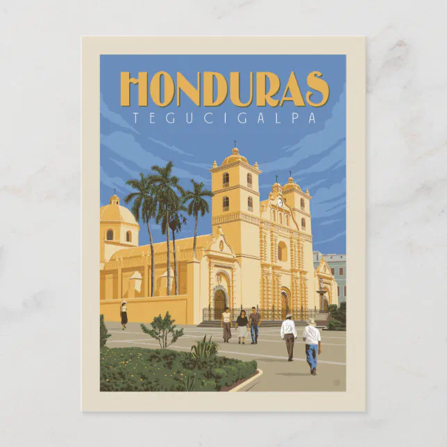 Tegucigalpa, Honduras Postcard | Zazzle