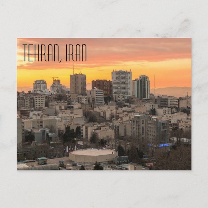 Tehran, Iran Postcard | Zazzle.com