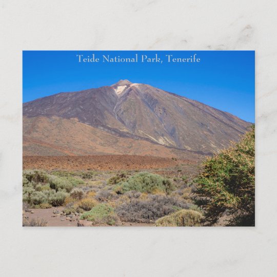 Teide National Park, Tenerife Postcard | Zazzle.com