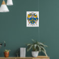 Teixeira Family Crest Poster | Zazzle