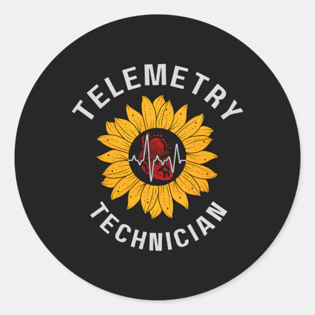 Telemetry Technician Cardiovascular Technologist C Classic Round ...