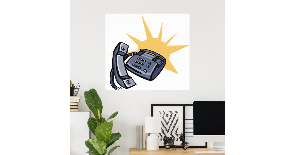 Telephone Communications Poster | Zazzle