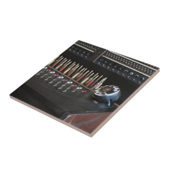 Telephone Switchboard Tile | Zazzle
