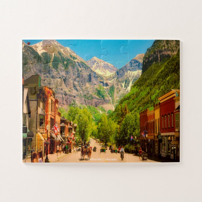 Telluride Colorado Jigsaw Puzzle | Zazzle.com