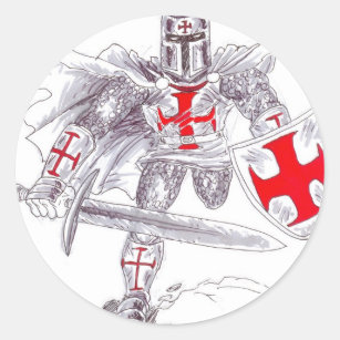 Knights Templar Stickers | Zazzle