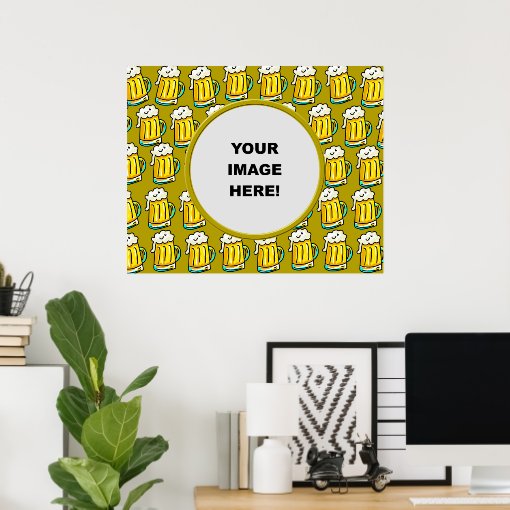 Template, Beer Border Poster | Zazzle
