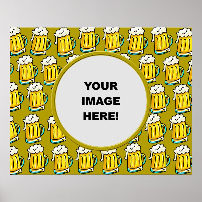 Template, Beer Border Poster | Zazzle.com