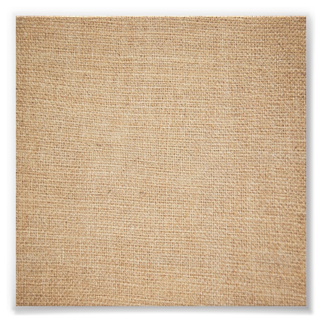 Template - Burlap Background Photo Print | Zazzle
