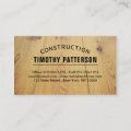 Template Business Card Customize wood plank | Zazzle
