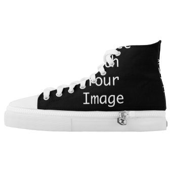 template High-Top sneakers | Zazzle
