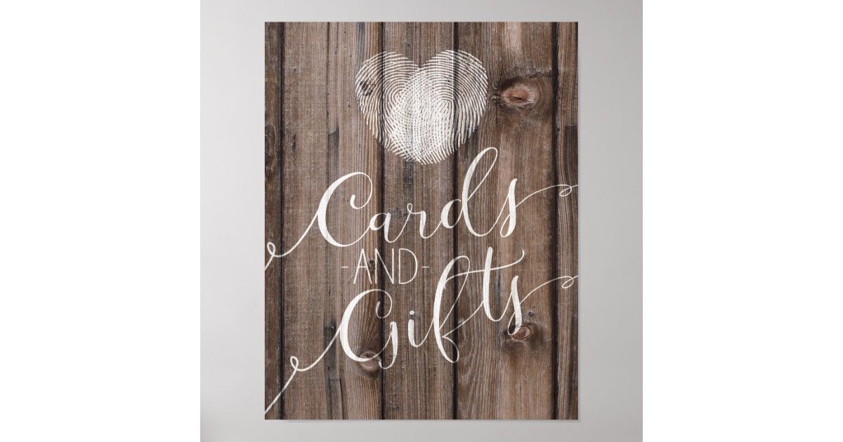 Template rustic wood cards and gifts wedding sign | Zazzle