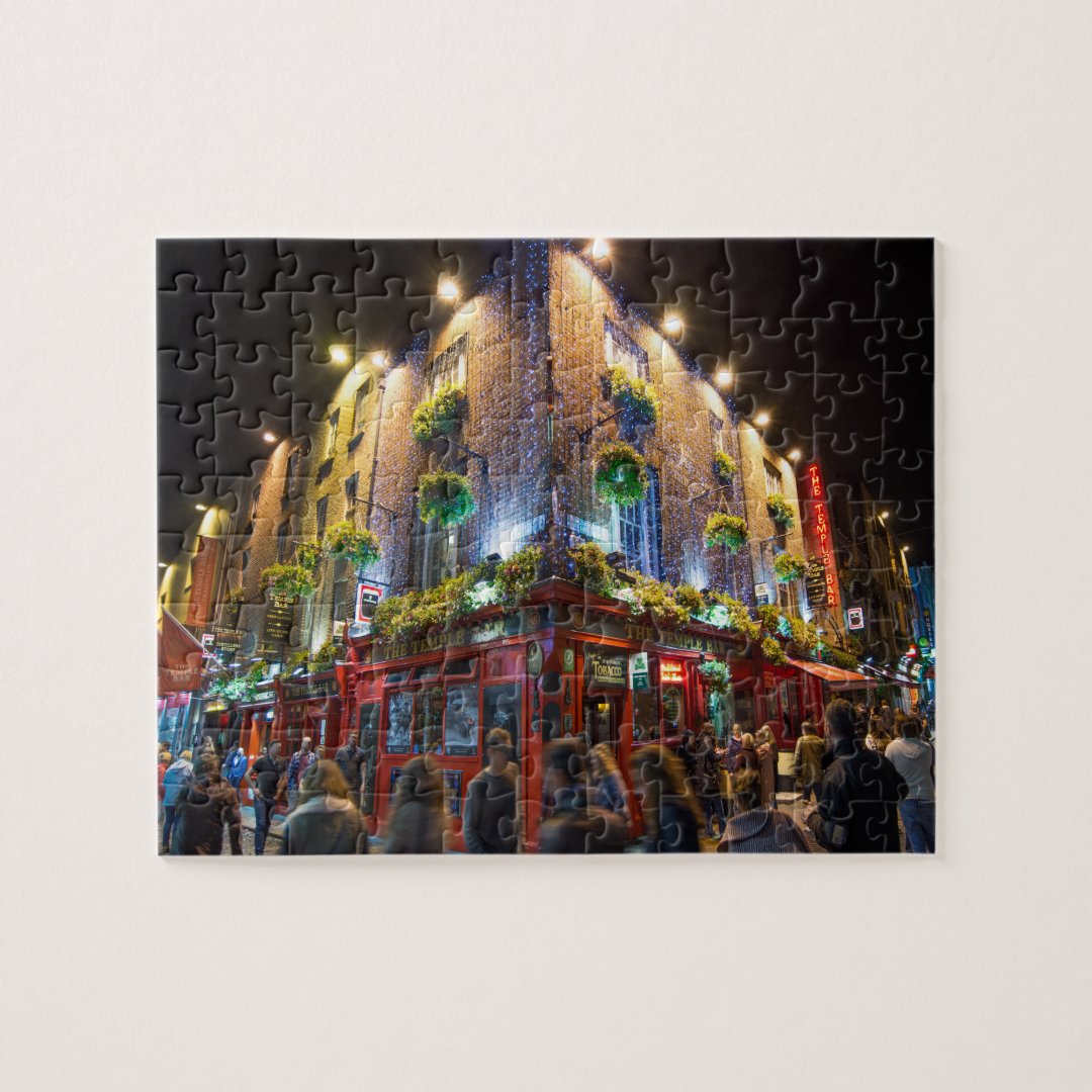 Temple Bar Dublin Ireland. Jigsaw Puzzle | Zazzle