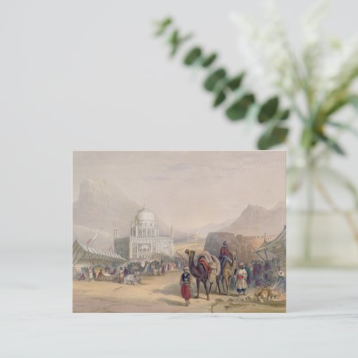 Temple of 'Ahmed Shauh', King of Afghanistan, Kand Postcard | Zazzle