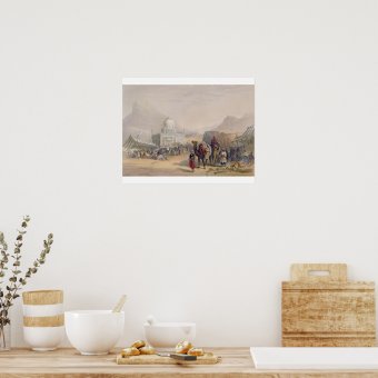 Temple of 'Ahmed Shauh', King of Afghanistan, Kand Poster | Zazzle