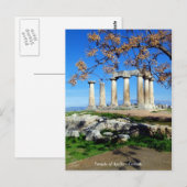 Temple of Apollo – Corinth Postcard | Zazzle