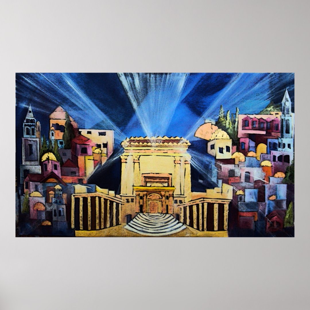 Temple of Jerusalem Poster | Zazzle